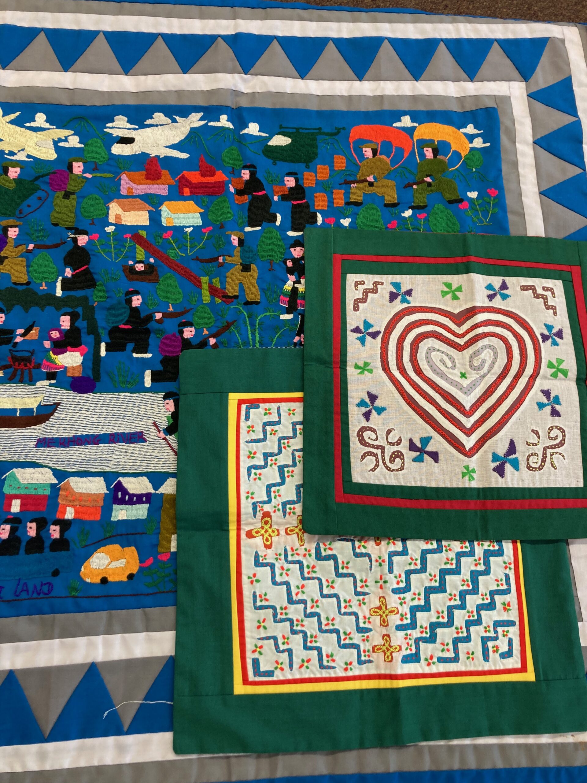 Hmong Embroidery: Heart Reverse Applique - Saturday, June 28, 2025 ...