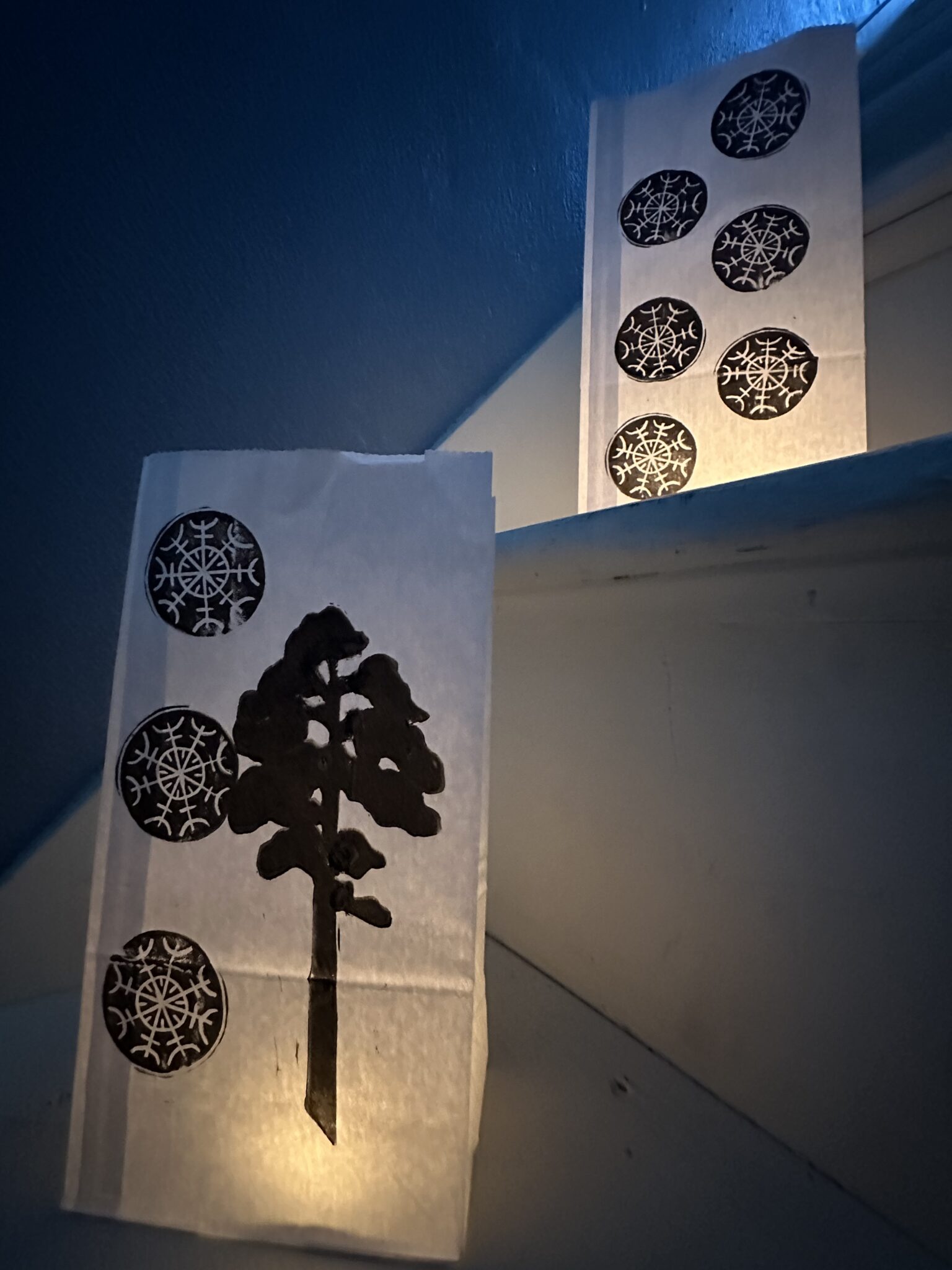 Printed Paper Luminaria - Saturday, February 14, 2026 - Marine Mills ...